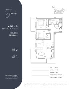 Étage 1 - Le Jacob Laval | Condos locatifs